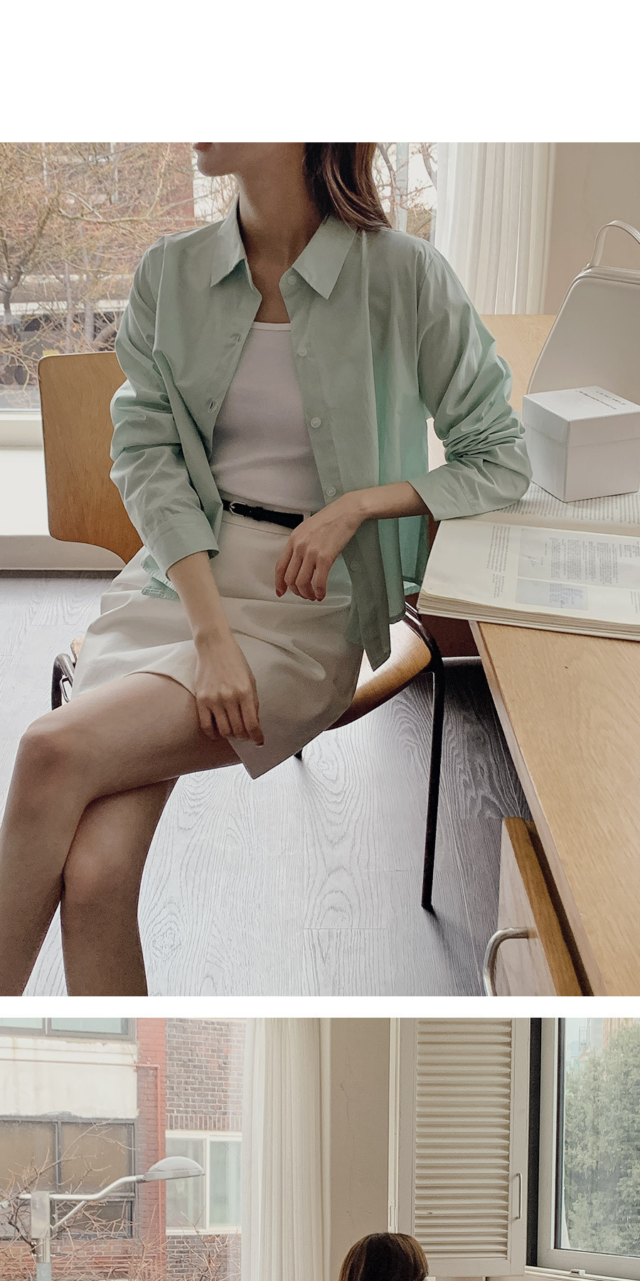 Codibook｜韓國 MORENNE Emond 腰帶棉質迷你短裙[預購]裙子 女裝 | 蝦皮購物