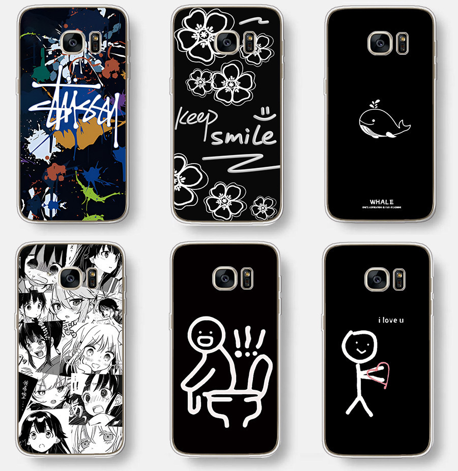 SAMSUNG 適用於三星 Galaxy s7/edge Case TPU 軟矽膠保護殼手機殼 | 蝦皮購物