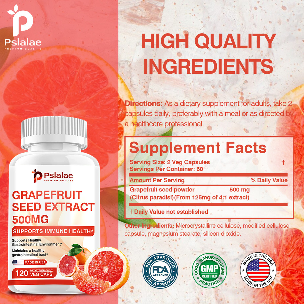 Pslalae 優質柚子萃取物，促進腸~道健康 ，美國製造 60 /120粒 | 蝦皮購物