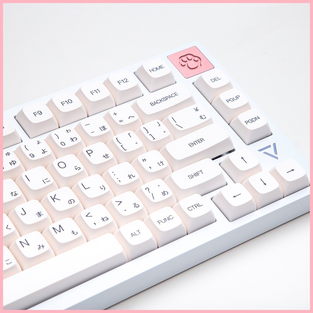 ♞,♘極簡白鍵帽 XDA/MDA 輪廓 120鍵 PBT材質熱升華 兼容 60/70/80/108 機械遊戲鍵盤鍵帽 | 蝦皮購物