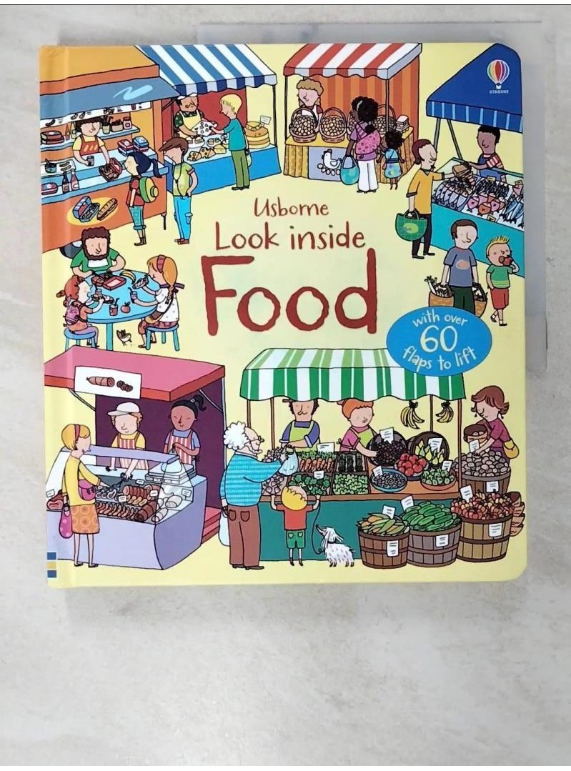 Look Inside Food知識翻翻書_Emily Bone,d Benedet【T5／少年童書_BHV】書寶二手書 | 蝦皮購物