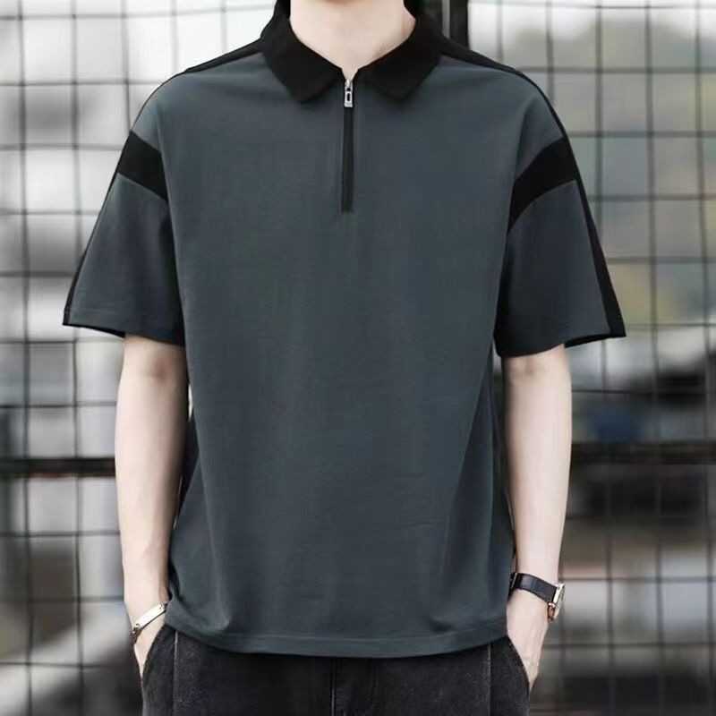 【M-5XL】200斤 大碼夏季男裝Polo衫男T恤大碼寬鬆潮牌ins日係黑色短袖口袋體恤胖子男裝大尺碼服飾上衣大碼男裝 | 蝦皮購物