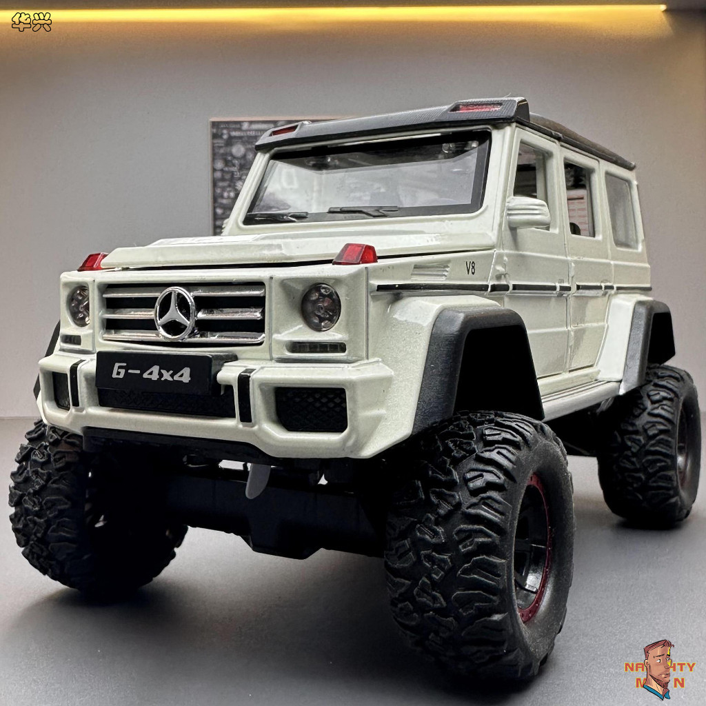 【華興模型玩具】 [NAU-MAN]1:32賓士G500合金越野車模型車G級大奔改裝版收藏擺件大G仿真汽車玩具車男孩 | 蝦皮購物