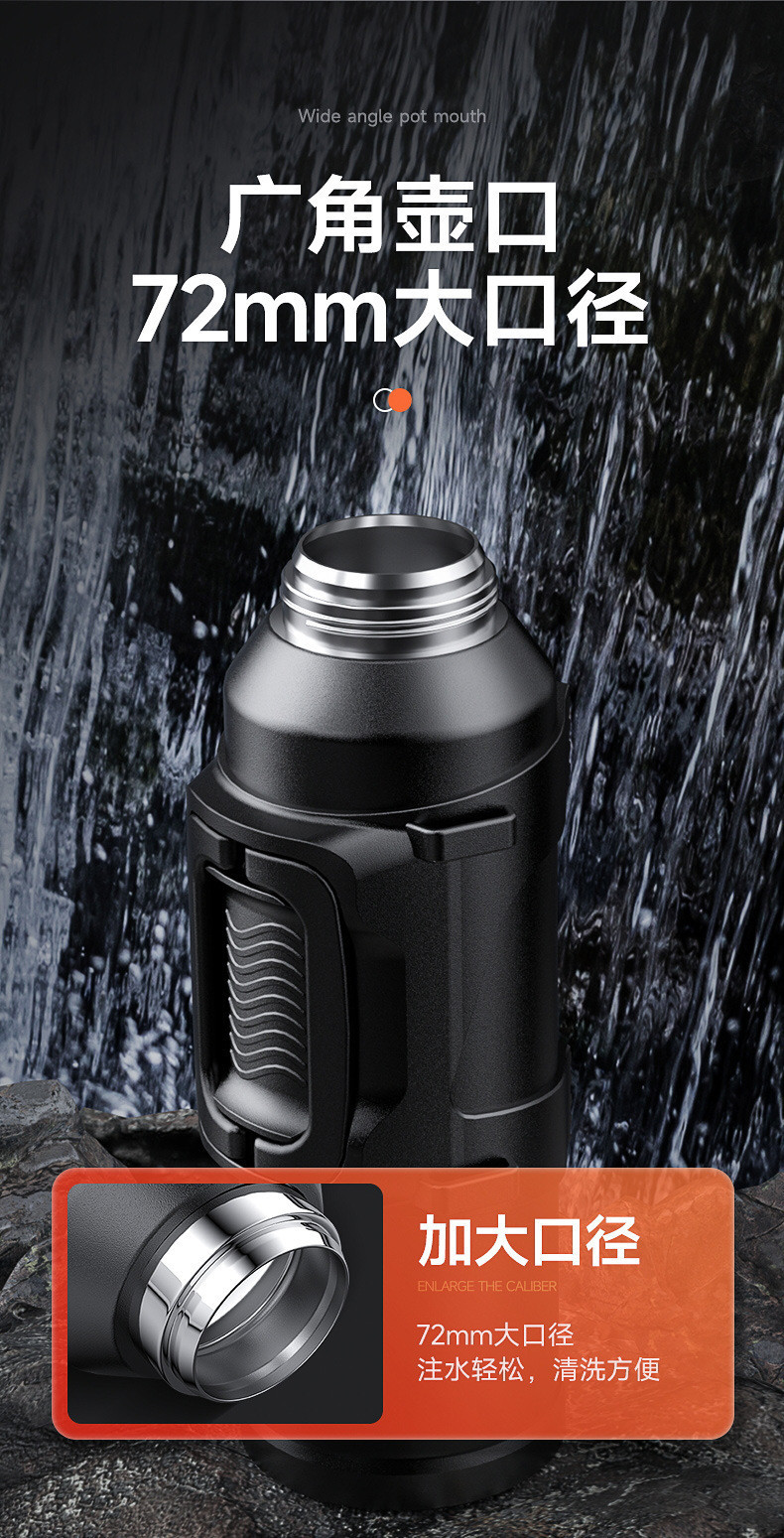 【ALLEN】316不鏽鋼保溫水壺，便攜式旅遊車用保溫瓶，保冷瓶特大容量1200ml-4000ml | 蝦皮購物