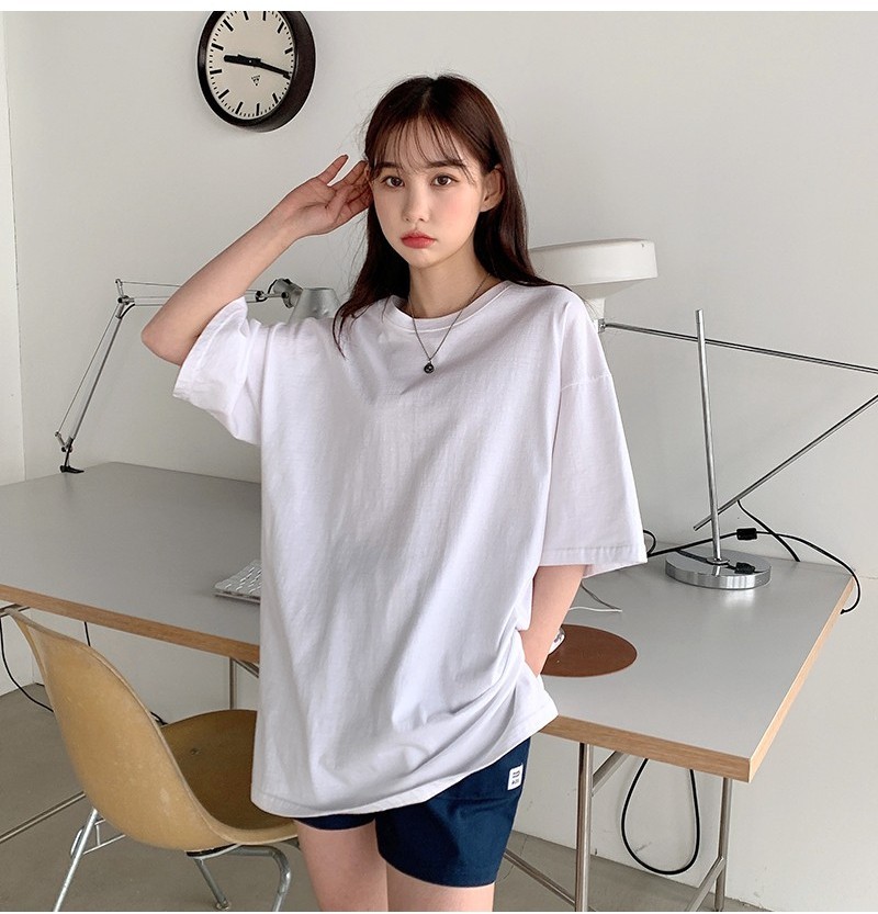 Codibook｜韓國 muahmuah 中長款短袖上衣[預購]短袖上衣 T恤 女裝 | 蝦皮購物