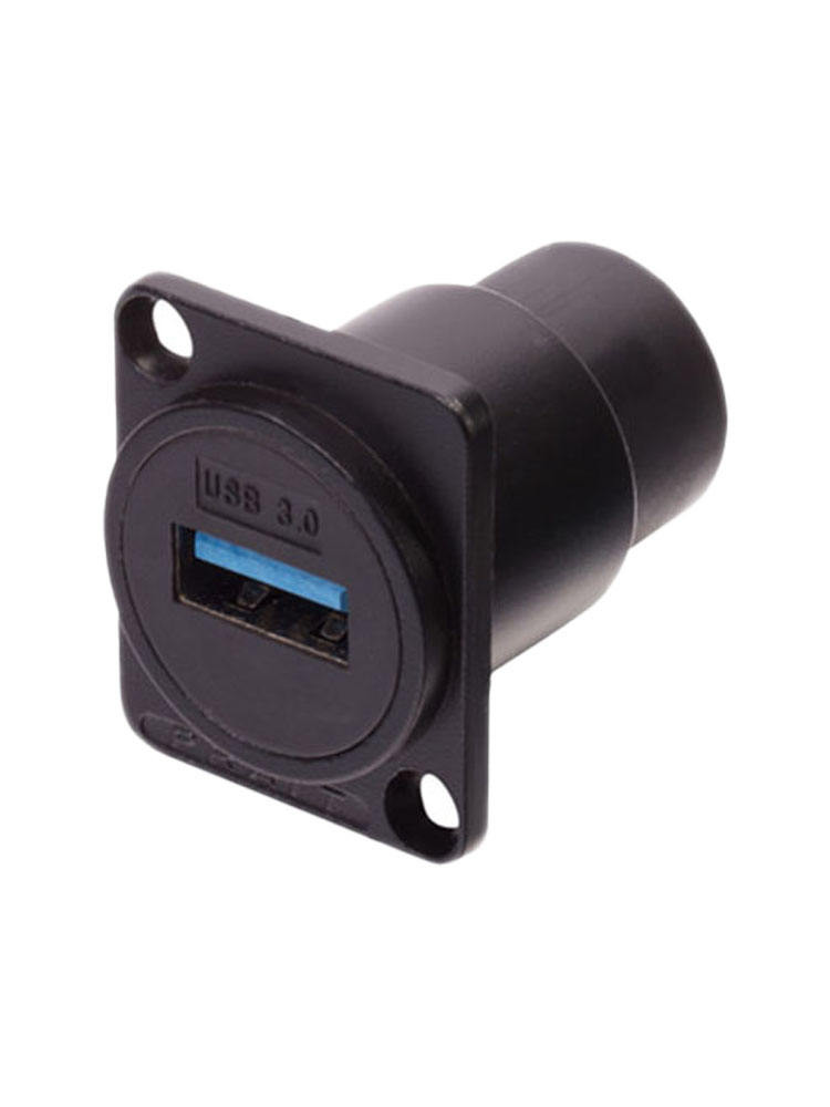. PRATT航空插頭USB2.0、3.0母對母直通插座金屬外殼面板式固定母座 | 蝦皮購物