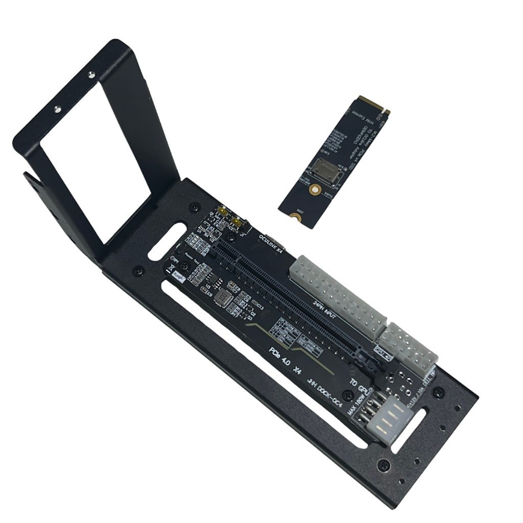 適用於 Oculink / M.2 NVMe 筆記本電腦 eGPU 機箱外置顯卡 GPU Dock PCIE 4.0 X | 蝦皮購物