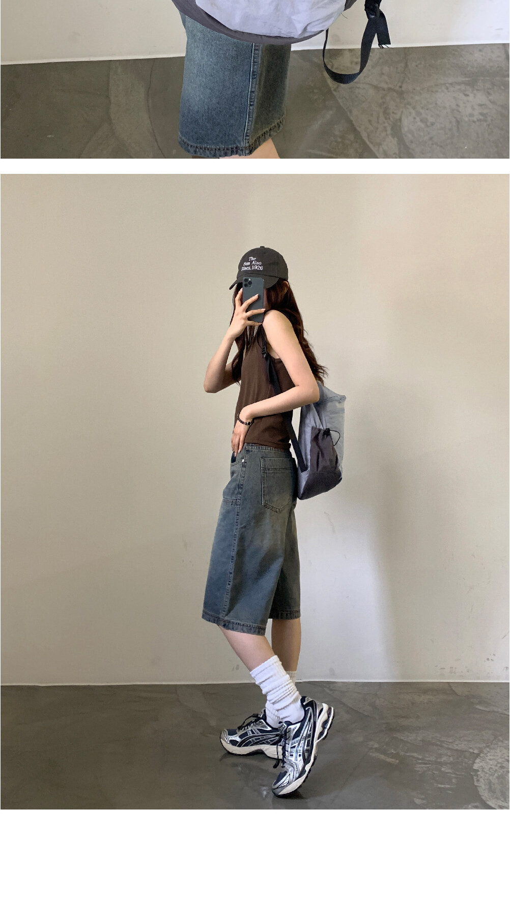 Codibook｜韓國 ondeed 拼色尼龍網狀抽繩雙肩背包[預購]背包 女裝 | 蝦皮購物