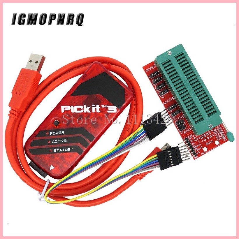 1套pickit3編程器+pic ICD2 PICKIT 2 PICKIT 3 PICKIT 3.5編程適配器通用 | 蝦皮購物