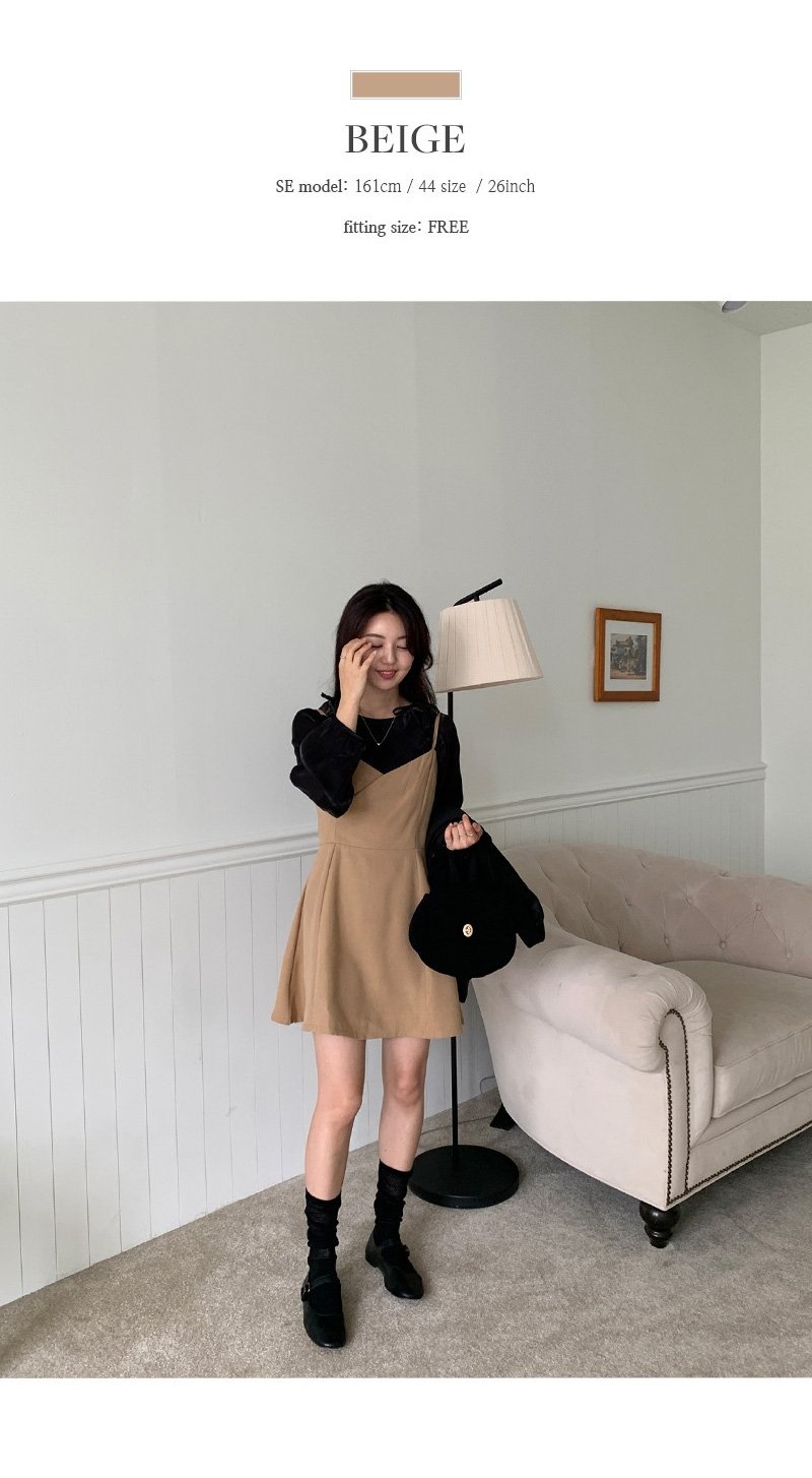 Codibook｜韓國 moaround 細肩帶緞面洋裝 迷你短洋裝[預購]女裝 | 蝦皮購物