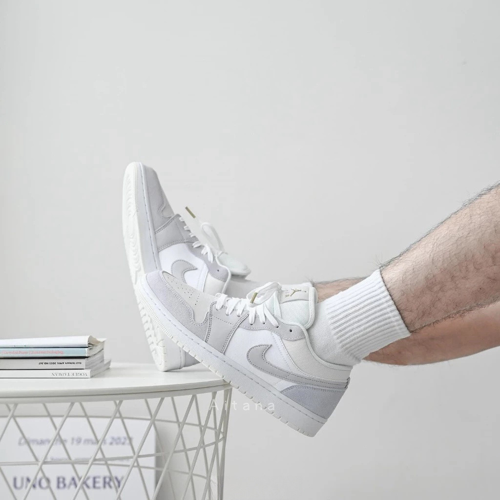 ☆盛業潮鞋 NIKE AIR JORDAN 1 PARIS AJ1 巴黎雲白 灰白 淡藍 CV3043-100 | 蝦皮購物