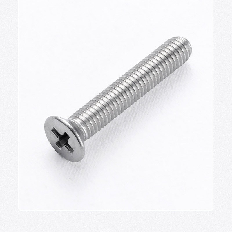 【XJK】螺絲M6/M8/M10 十字沉頭螺釘加長螺絲304不鏽鋼平頭螺絲防生鏽 | 蝦皮購物