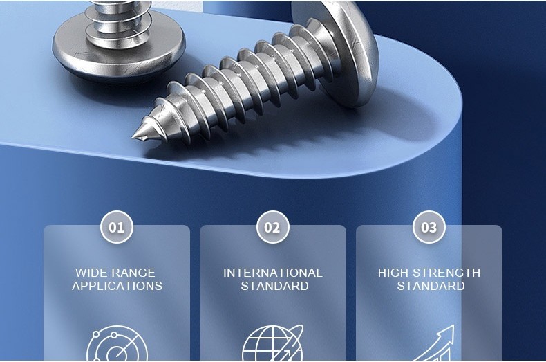 【快速出貨-】SUS304不鏽鋼 十字自攻絲螺釘自攻螺絲 M4.2/M5/M5.5 | 蝦皮購物