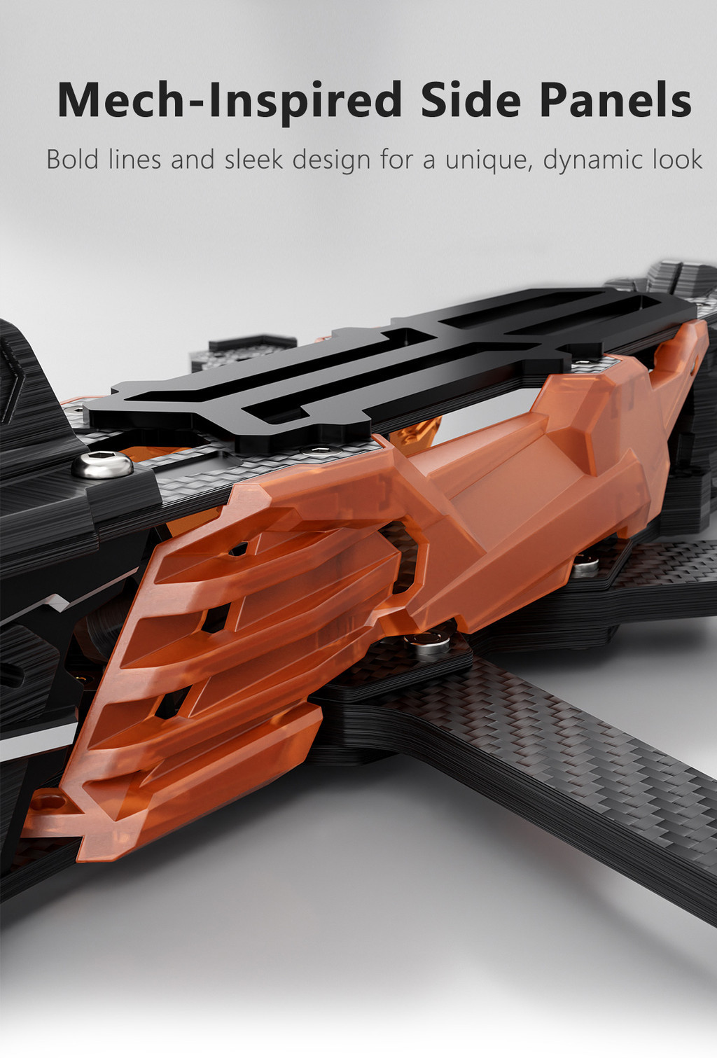 Carbon Fiber Drone Frame GEPRC GEP-MK5 O4 Pro DC Frame - 230mm ...