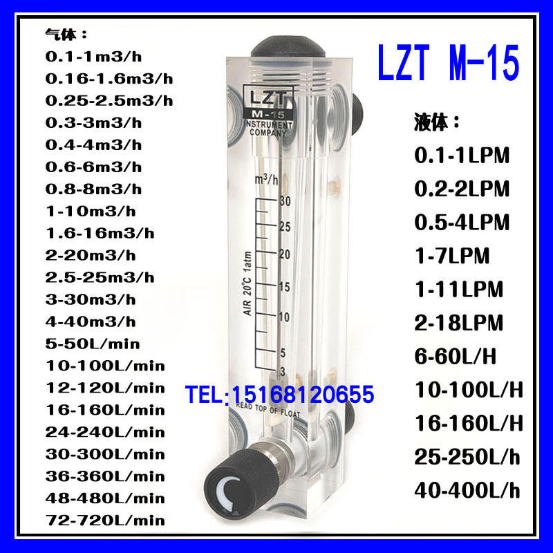 LZT流量計 M-15 LZM-15ZT MBLD同款 流量計 浮子流量計 轉子流子 | 蝦皮購物