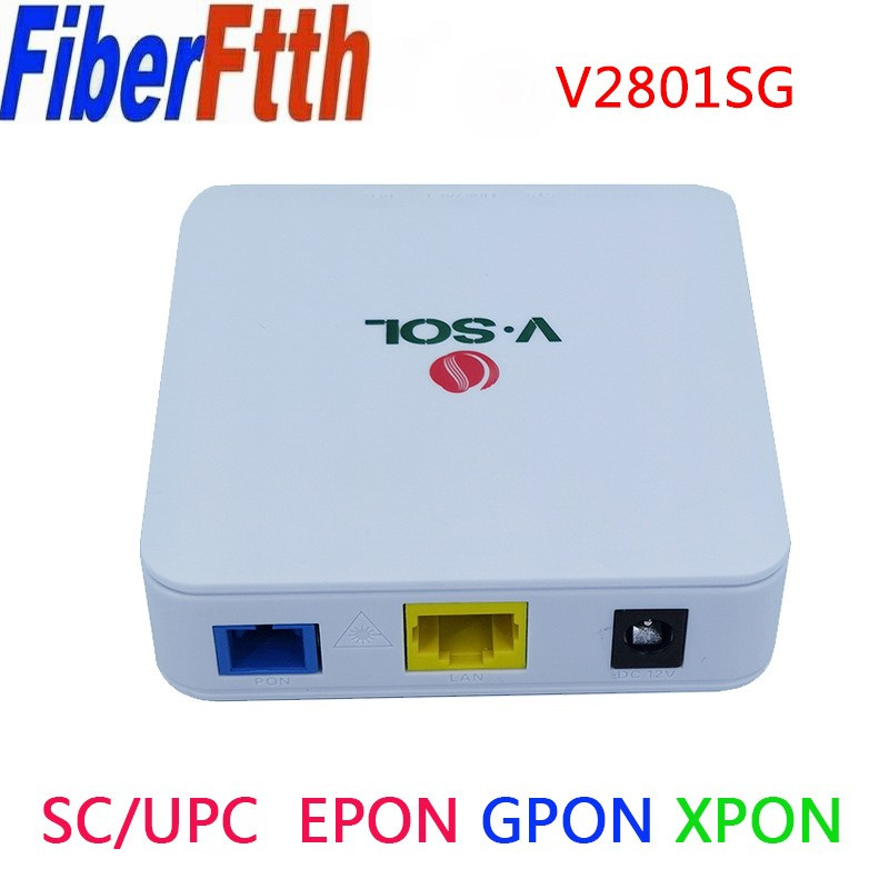 ♞Vsol ONT VS2801SG GPON Epon XPON FTTH Onu 調製解調器 1GE 端口 | 蝦皮購物