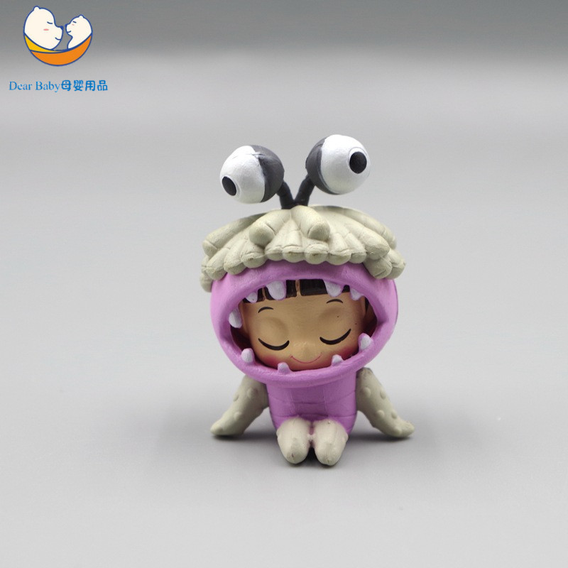 【Dear Baby母嬰用品】 現貨 4款整套 DSN卡通動漫人物 怪物大學 怪獸公司 蘇文利 毛怪 大眼仔 邁克Q版公 | 蝦皮購物