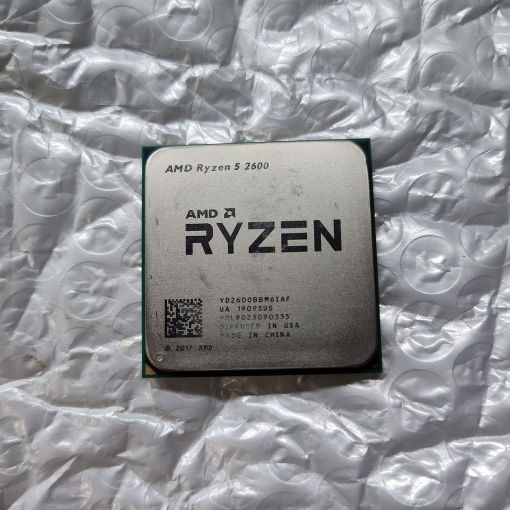 ♞賽博裝備聯動鋪AMD 銳龍 R5 2600拆機正品 支持 B450M B550M | 蝦皮購物