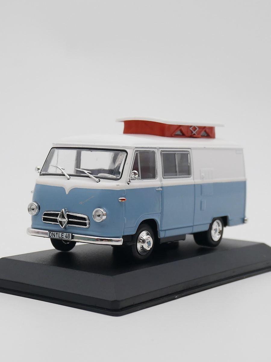 ixo 1:43 Heymer Borgward B 1961海默寶沃房車露營車合金車模型 絕版模型 | 蝦皮購物