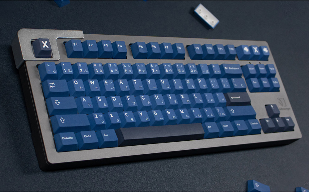 Gmk R1 Striker 藍色鍵帽櫻桃型材 PBT 鍵帽套裝適用於 MX 開關機械鍵盤 | 蝦皮購物