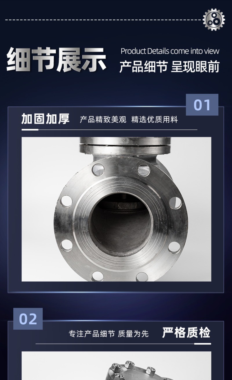 304不鏽鋼升降式止回閥 H41W-16P法蘭式單向逆止鑄鋼閥門DN65 100 | 蝦皮購物