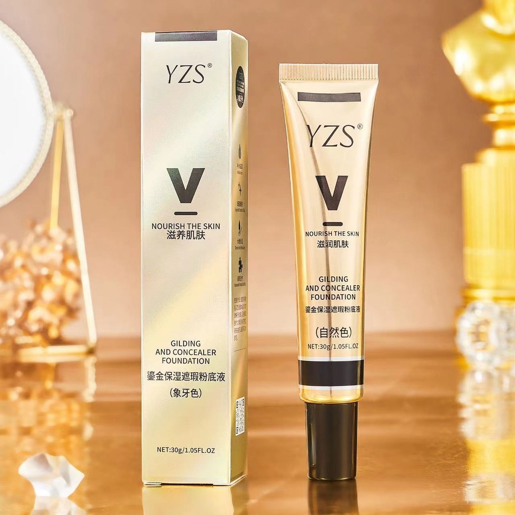 Yzs 粉底液啞光原裝護理美膚Bb霜彩妝控油防水持久遮瑕彩妝 | 蝦皮購物