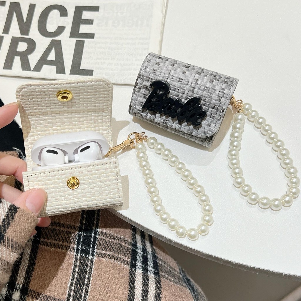 Jbl T280 NC2 X2 T280 PRO 豪華珍珠鍊翻蓋耳機包保護套彩色編織皮革耳機套 | 蝦皮購物