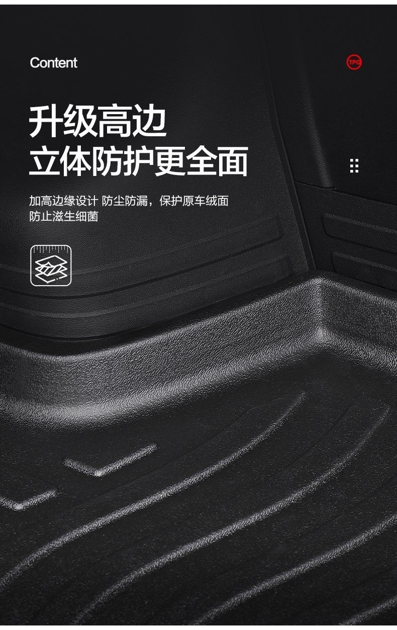 適用於 KIA Carnival KA4 2021-2024 起亞嘉華 后備箱墊 內飾改裝配件 車內裝飾 TPE尾箱墊 | 蝦皮購物