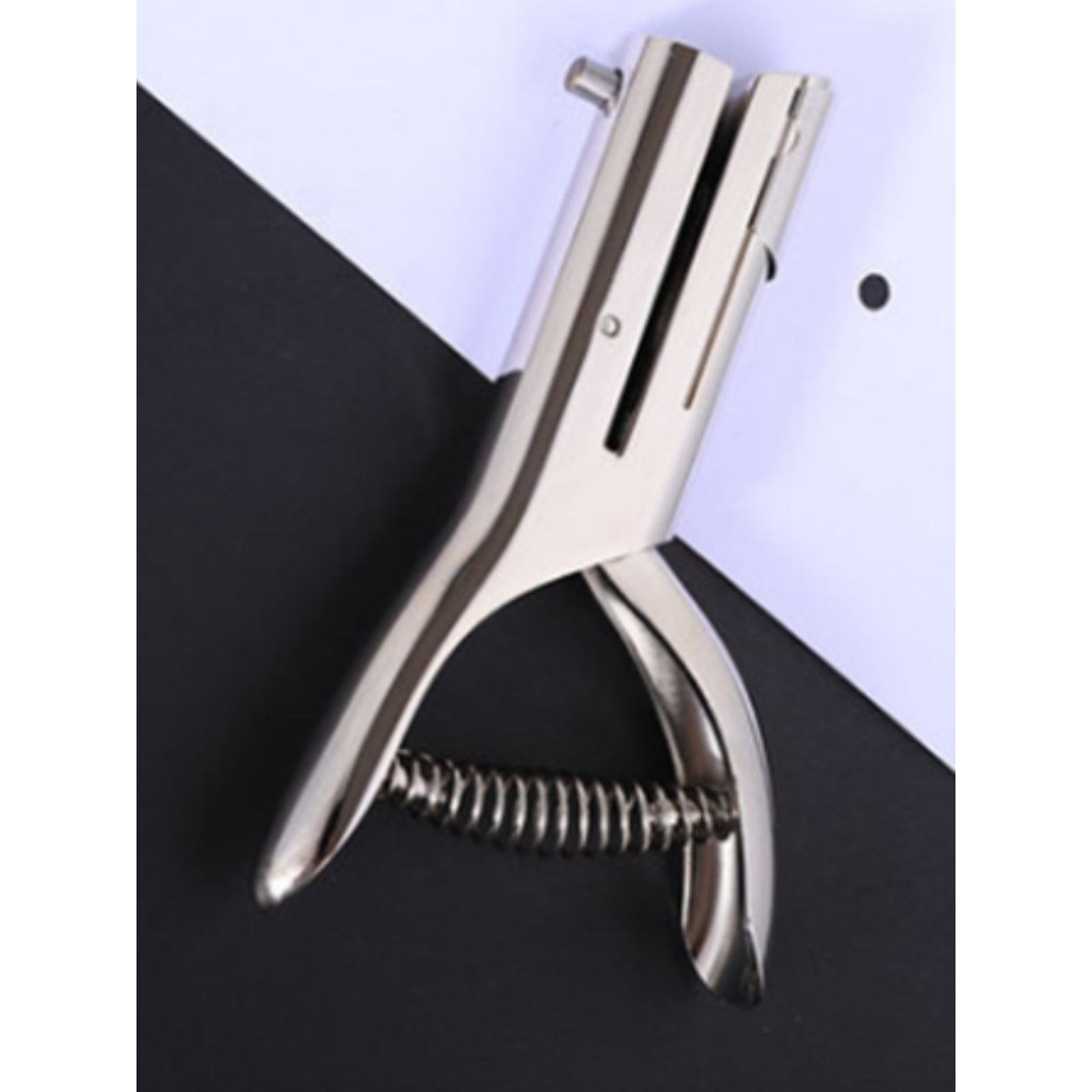 單孔遠距離打孔機 PVC卡中間打孔器3mm6mm圓孔硬膠袋開孔器打孔鉗 | 蝦皮購物