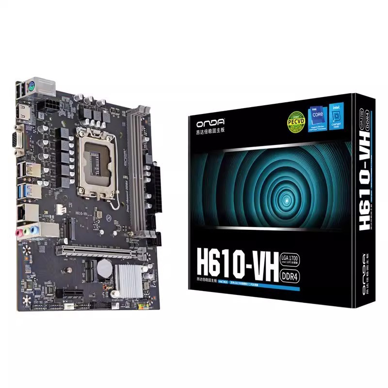 ♞【現貨保固】昂達精粵 H510 H610E-B H610M-VH B760-VH4 HD PLUS D4 主板 | 蝦皮購物