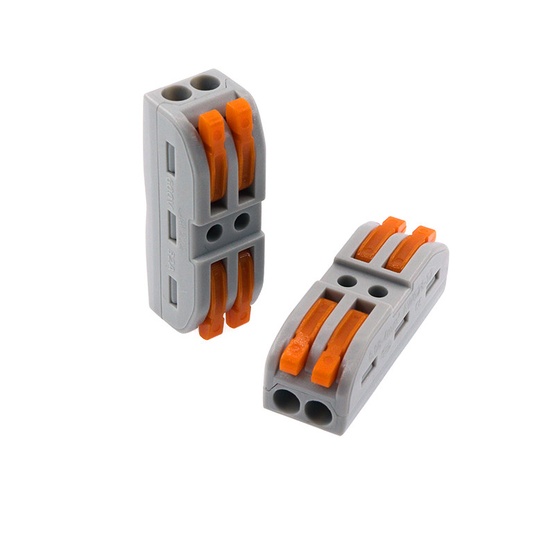 快速接線端子2進2出多功能按壓式電線連接器對接頭二位分線器 | 蝦皮購物