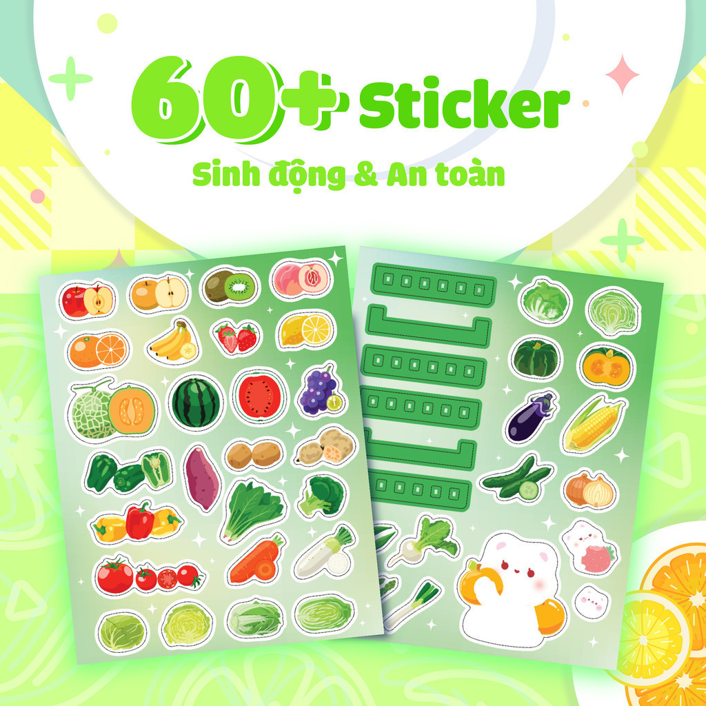 書用新鮮蔬菜和水果購買或獲得熟練的 Misa bear(60 多貼) | 蝦皮購物