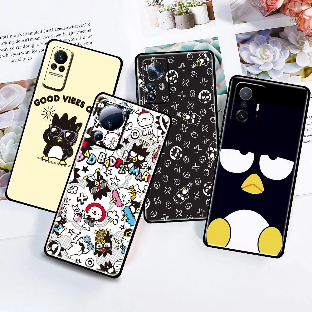 XIAOMI 卡通人物 Badtz Maru 超薄矽膠軟套相機保護手機殼小米 POCO X2 X3 X4 X5 GT P | 蝦皮購物