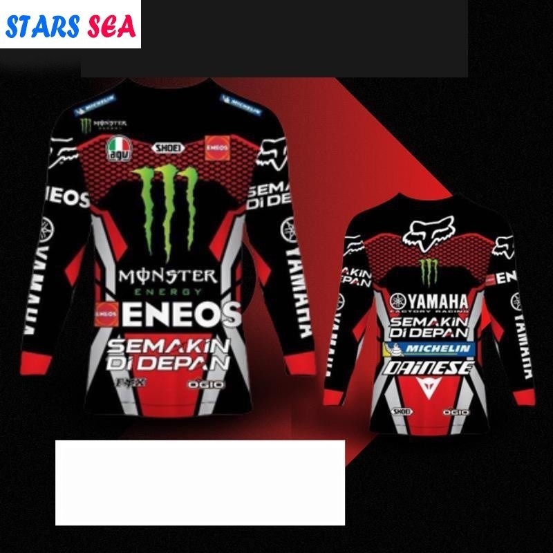 山葉 Baju YAMAHA MONSTER MOTOGP Repsol Honda ADV 160 新版長袖 Redb | 蝦皮購物