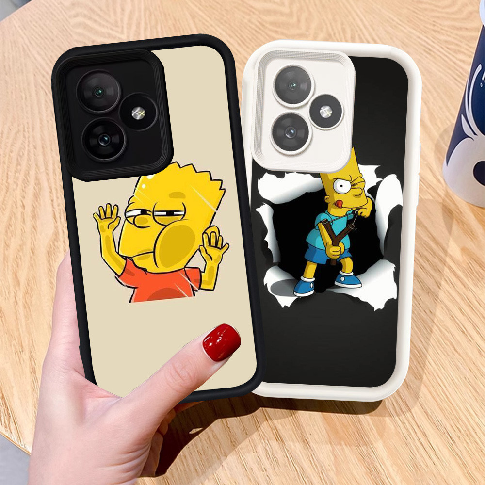 Realme Narzo N53 C63 N61 GT 6 NEO6 SE 5G 矽膠套 H-96 Bart Simps | 蝦皮購物