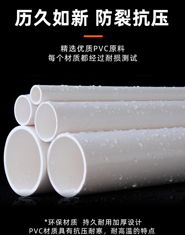 水管 pvc管 硬水管 自來水管 供水管 出水管 塑膠管 2分 5分 4分 型號齊全 防凍抗壓 | 蝦皮購物