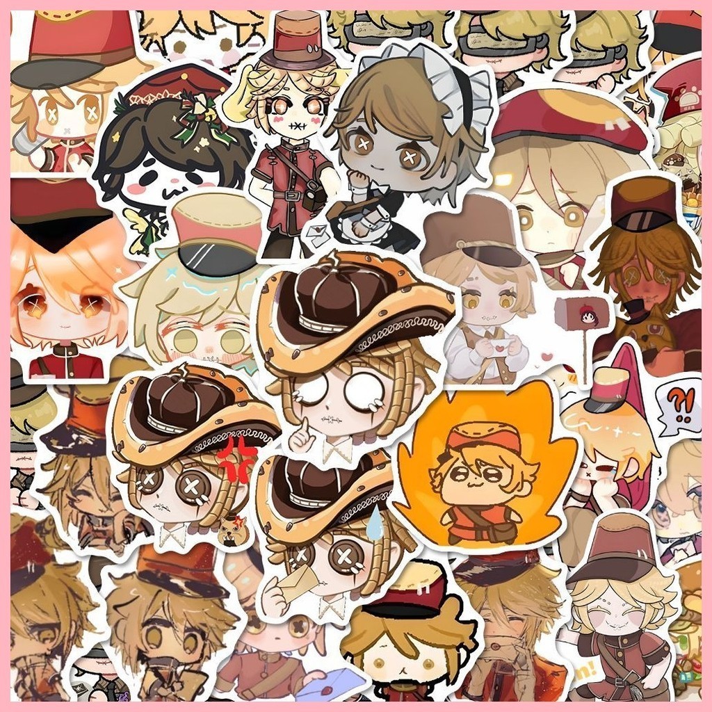 【GUYN】 貼紙 Identity V （57張） Victor Granz Q版第五人格郵差貼紙卡通維克多貼紙創意d | 蝦皮購物