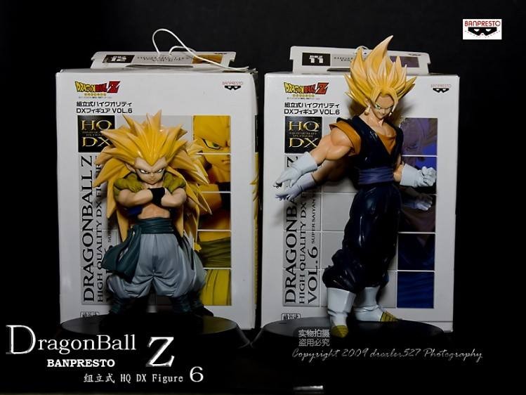 七龍珠Z 組立式HQ DX vol.6 貝吉特、超三悟天克斯 人偶手辦模型 | 蝦皮購物