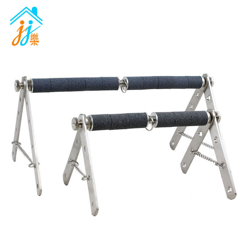 鸚鵡花椒木磨砂站架三角架子小太陽鳥架桌面可以栓腳鍊訓練餵食 | 蝦皮購物