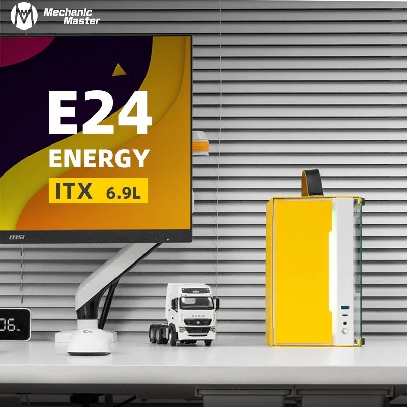 Mechanic Master E24 Energy 6.9L 桌面級 Mini-ITX 機箱鋁製便攜式 A4 | 蝦皮購物