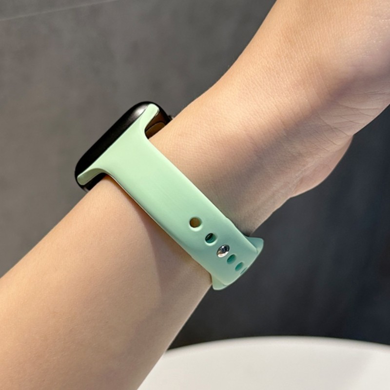 矽膠運動錶帶 適用 Apple Watch 10 錶帶 9 8 7 6 5 SE 蘋果錶帶 49mm 46mm 45mm | 蝦皮購物