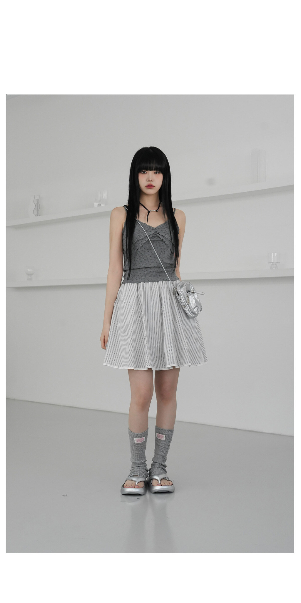 Codibook｜韓國 binary01 皮革拉鍊束口斜背小包[預購]肩背包 女裝 | 蝦皮購物