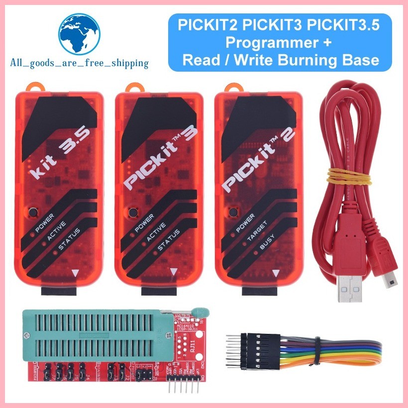 Pickit2 PICKIT3 PICKit3.5 編程器 + PIC ICD2 PICKIT 2 PICKI | 蝦皮購物