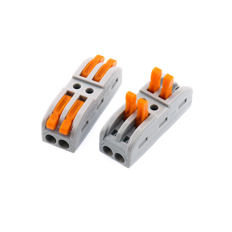 快速接線端子2進2出多功能按壓式電線連接器對接頭二位分線器 | 蝦皮購物