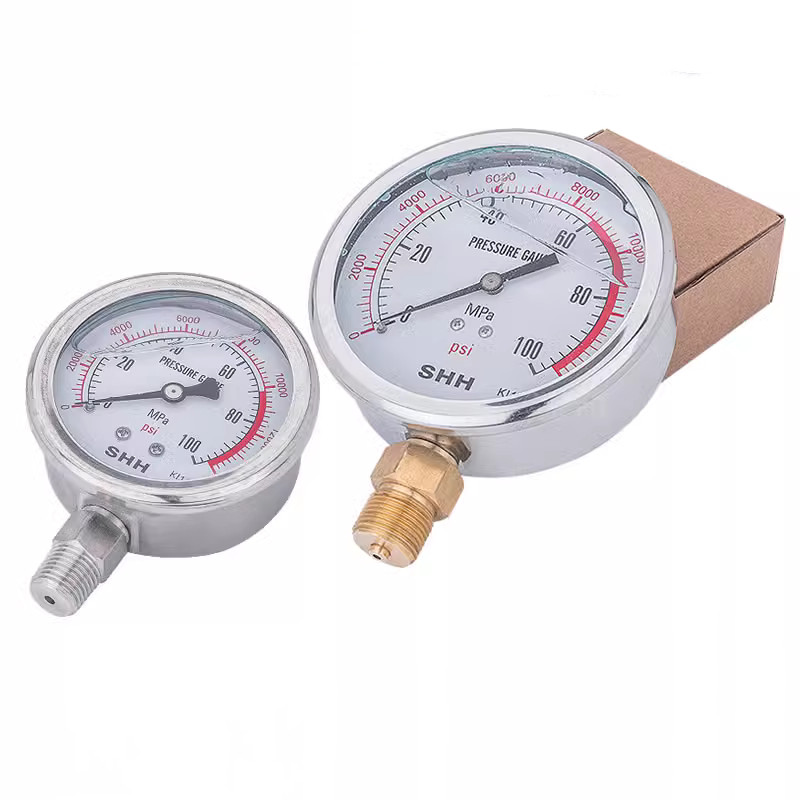 現貨~ 臺震液壓工具 高壓耐震壓力錶0-100mpa 1000kg 防震壓力錶 | 蝦皮購物