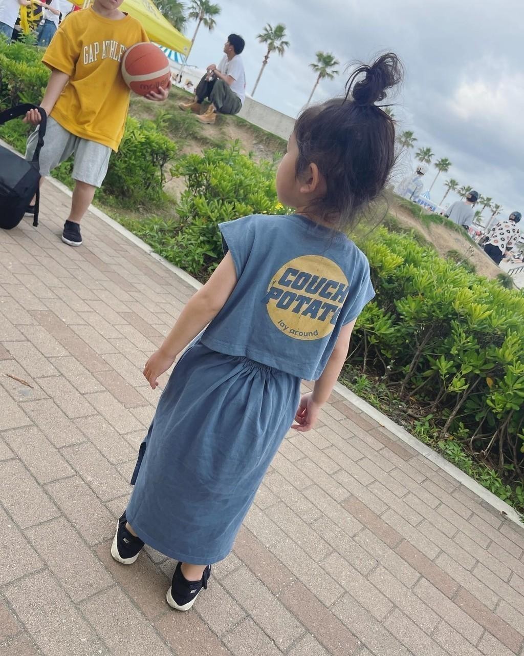 2024春夏款｜Devirock｜連身裙｜空氣感剪裁｜純棉100%｜親膚透氣｜背圖｜沙發馬鈴薯｜古著風｜親子裝 | 蝦皮購物