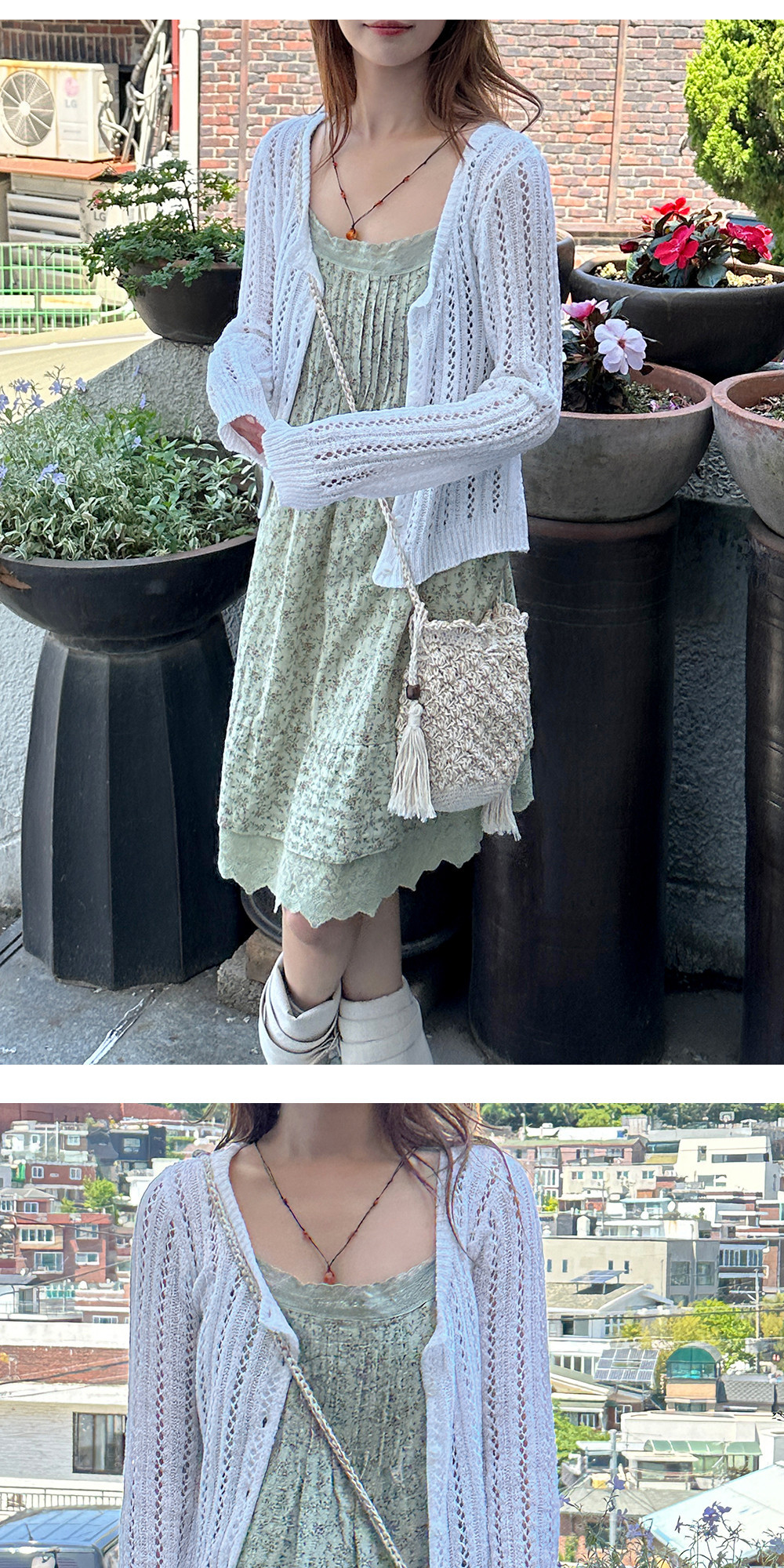 Codibook｜韓國 DAILYJOU 蕾絲無袖長洋裝 3色[預購]及膝洋裝 細肩帶緞面洋裝 女裝 | 蝦皮購物