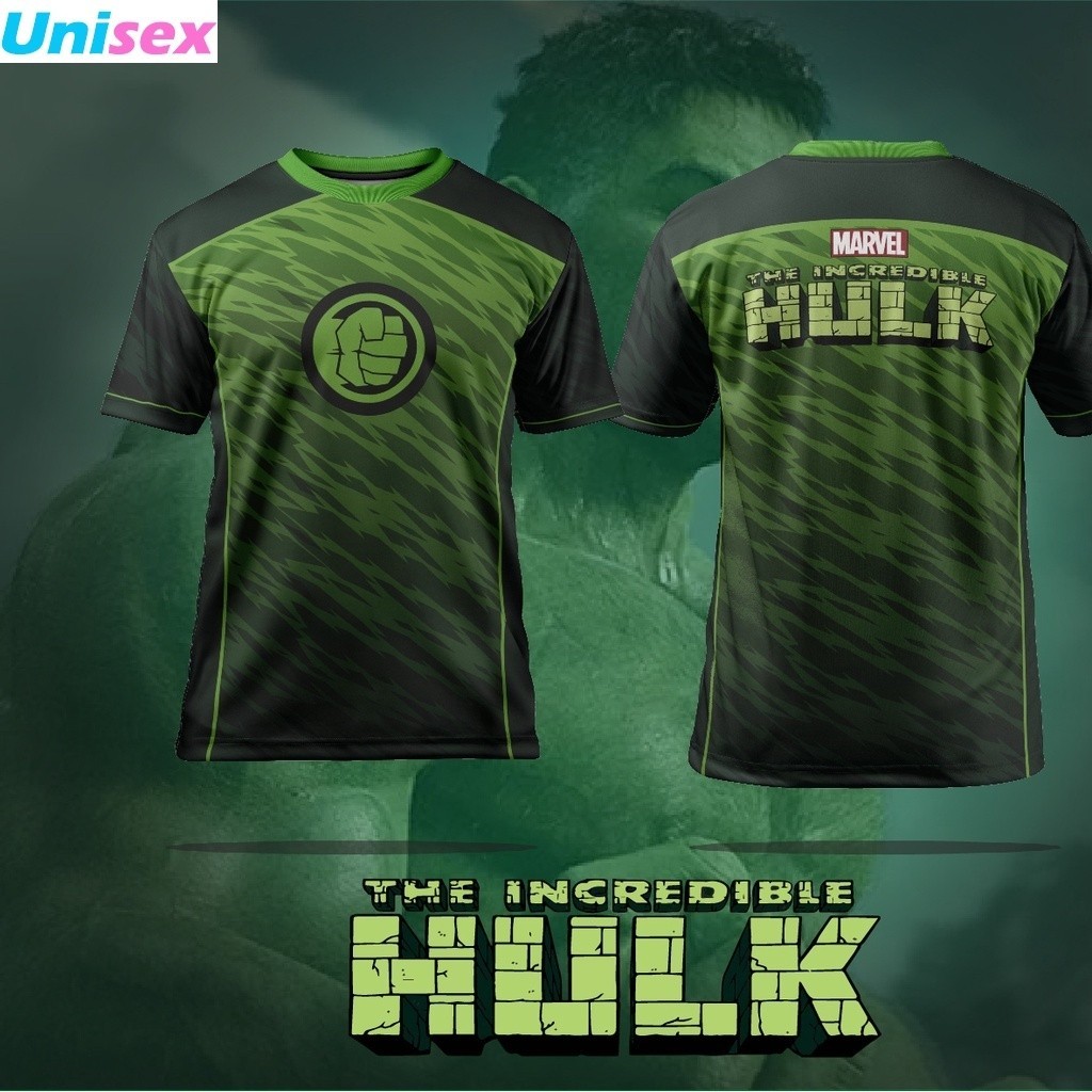Fazz MV03 - Jersey MARVEL HULK THE GREEN MAN 運動戶外球衣 2024 夏季新 | 蝦皮購物