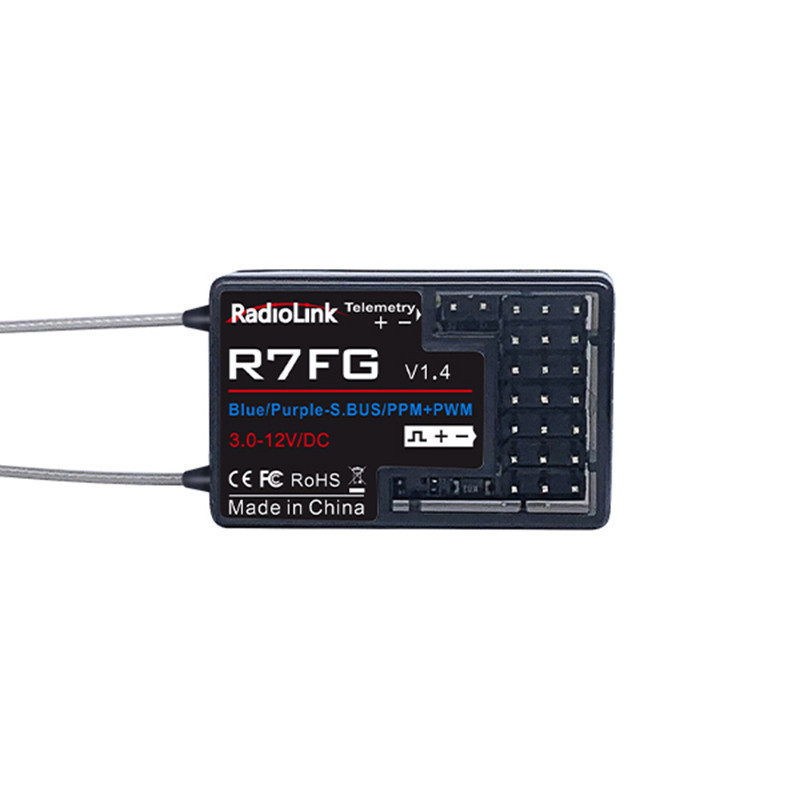 Radiolink 2.4G R4FGM R6F R6FG R7FG 陀螺接收器 4CH 6CH 7CH 用於發射器遙控 | 蝦皮購物