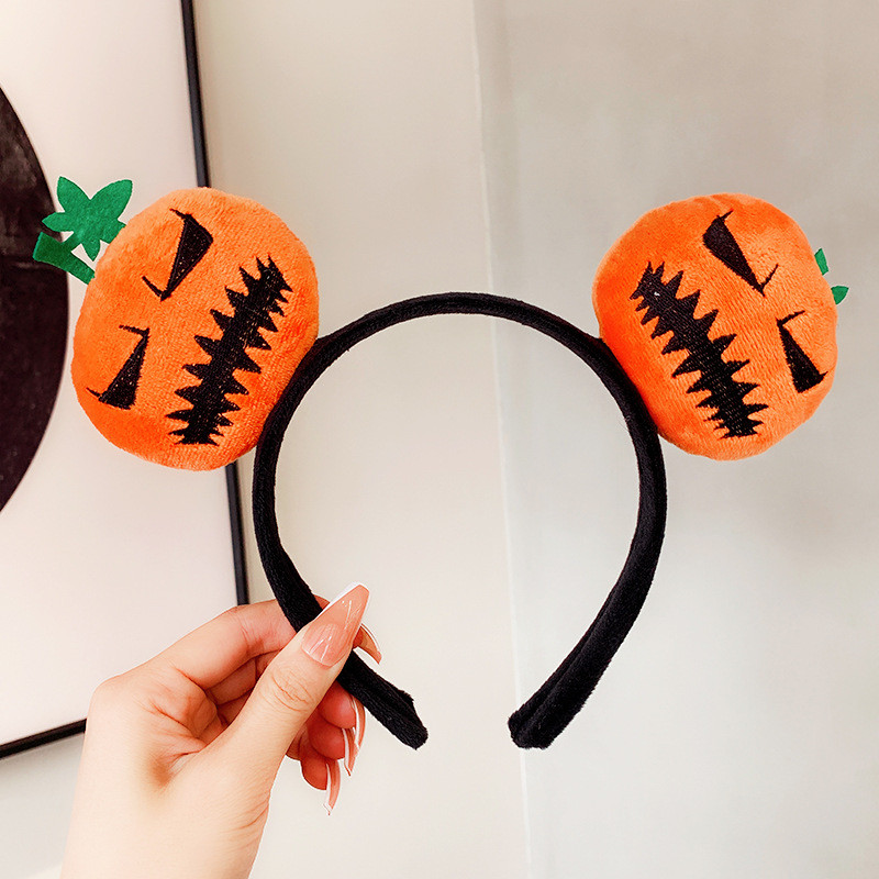【喜鵲】萬聖節頭飾南瓜娃娃頭帶可愛成人髮飾節日道具裝扮頭帶 | 蝦皮購物